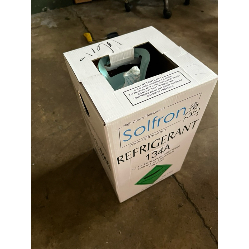 Solfron Refrigerant 134a 13.6kgs Original | Shopee Philippines