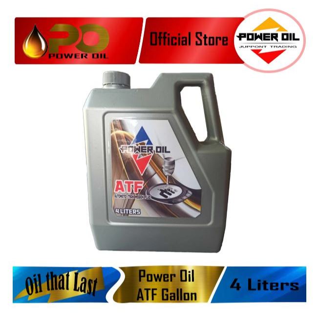 Gallon Power Oil ATF (4 Liters) | Shopee Philippines