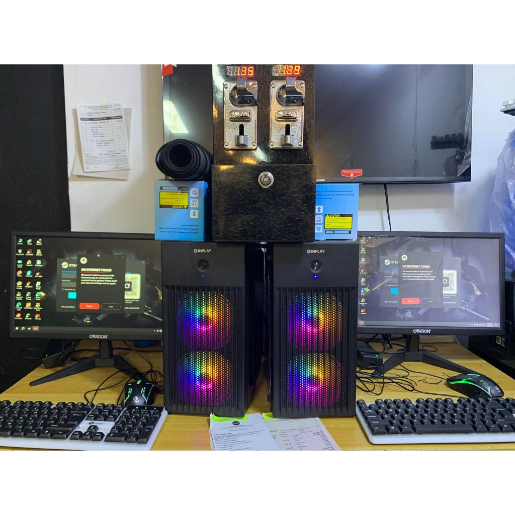 BRANDNEW TWIN PISONET PACKAGE RYZEN 5 3400G 8GB DDR4 120GB SSD 19 ...