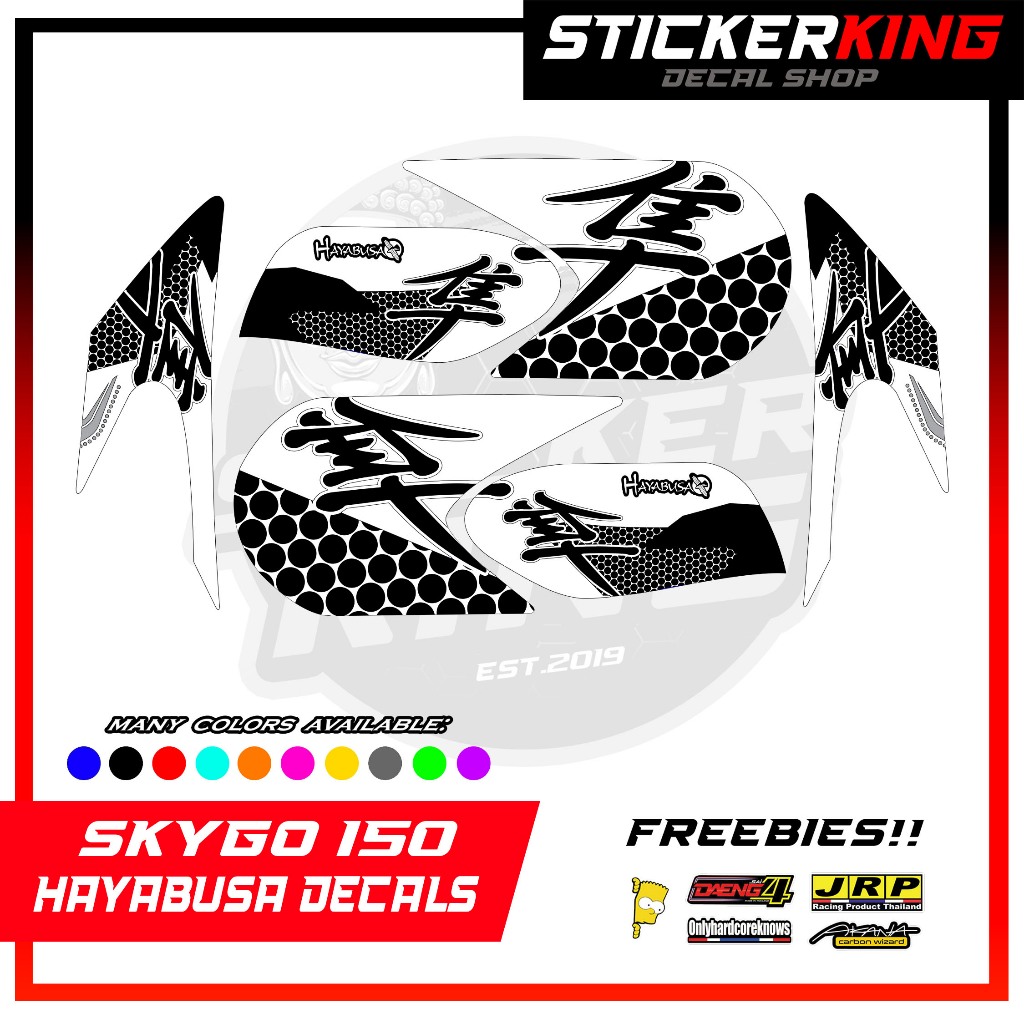 Skygo King 150 Hayabusa Concept with Freebies Laminated Quality Print ...