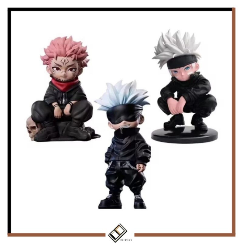 Jujutsu Kaisen Satoru Gojo and Ryomen Sukuna Mini Action Figures ...