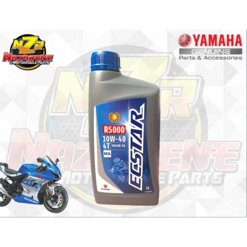 SUZUKI ECSTAR R5000 10W-40 4T ENGINE OIL 1L | Shopee Philippines