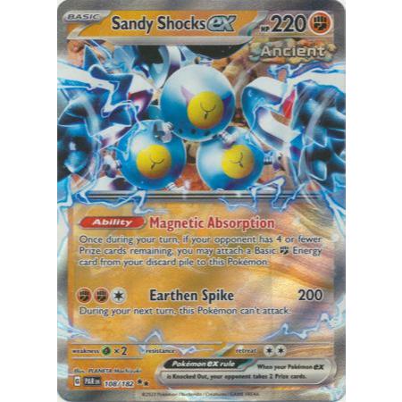 Sandy Shocks ex - 108/182 - Ultra Rare Paradox Rift (Pokemon Trading ...