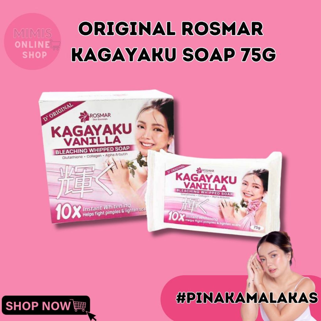 ORIGINAL ROSMAR KAGAYAKU SOAP 75 GRAMS | Shopee Philippines