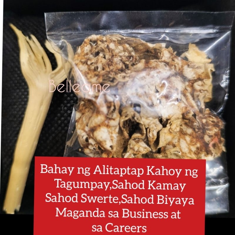 Lucky charms Feng Shui Bahay ng Alitaptap with kahoy ng Tagupaypay for ...