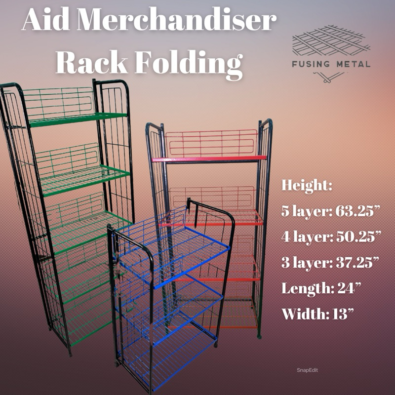 Aid Merchandiser Rack - available in 3, 4, and 5 layers | Shopee ...