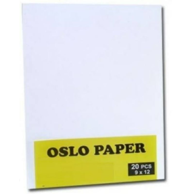 Oslo Paper sold per pack - 20sheets | Shopee Philippines
