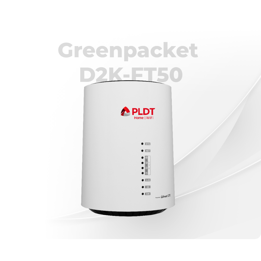 PLDT Home WiFi Prepaid LTE-Advanced 4G+ (Greenpacket D2K-FT50) UNLI ...