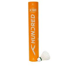 Hundred X-50 Feather Shuttle - White (Slow, 75, ) | Shopee Philippines