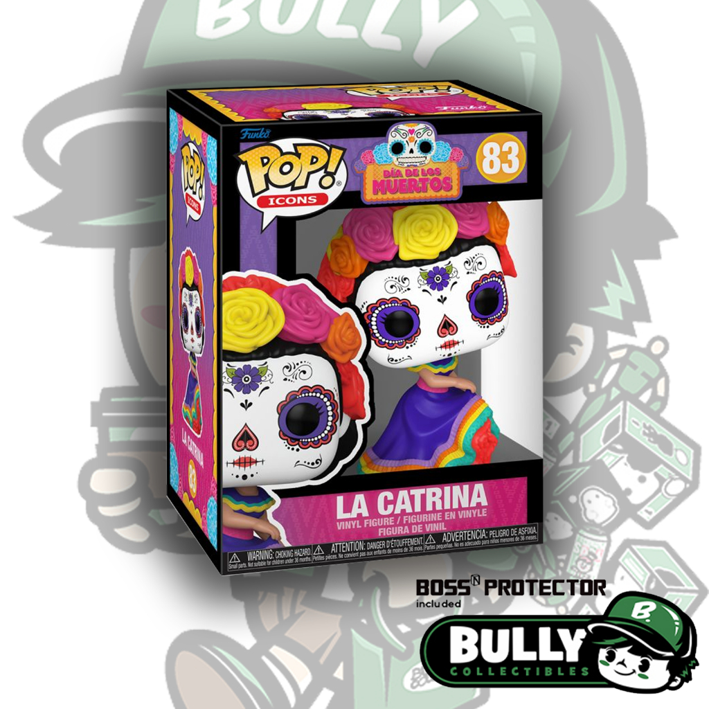 Funko POP! Icons: Dia de los Muertos - La Catrina 83 With Boss ...