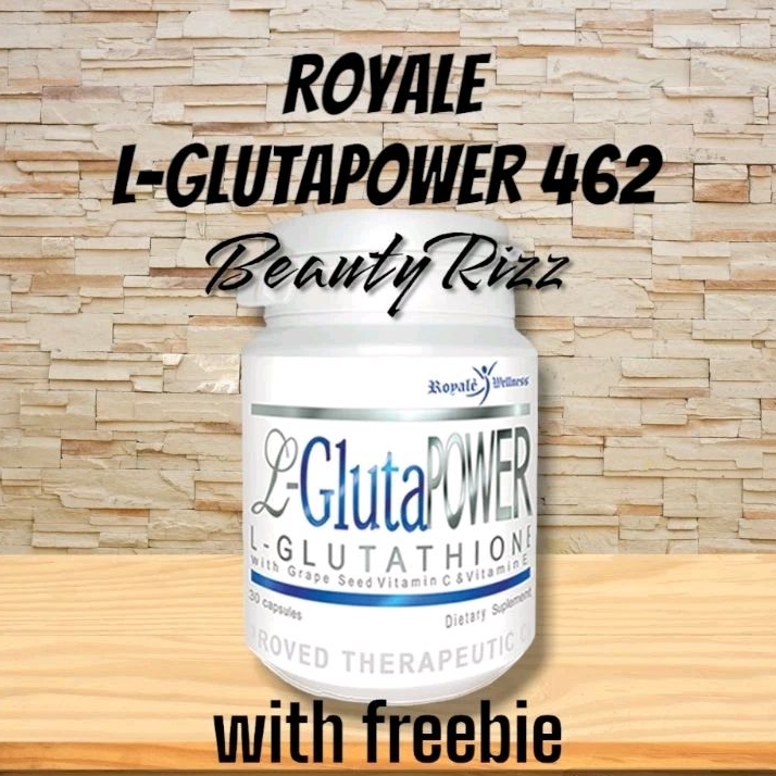 Royale L-GlutaPOWER L-GLUTATHIONE 462 | ROYALE PRODUCT | Shopee Philippines