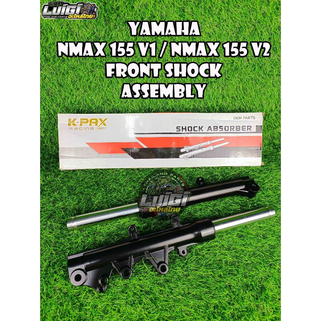 K-PAX GENUINE FRONT SHOCK ASSEMBLY YAMAHA NMAX 155 V1 / NMAX 155 V2 HEAVY DUTY MADE IN THAILAND ...