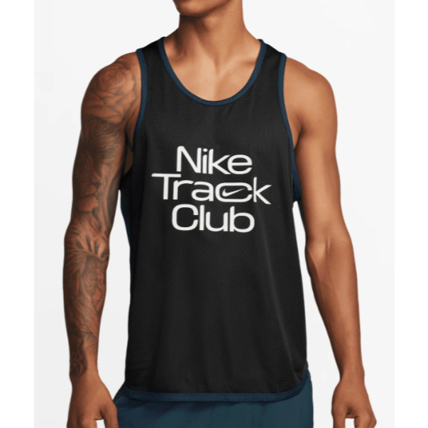 ®AUTHENTIC Nike Men's Dri-FIT Track Club Running Singlet (Reversible ...