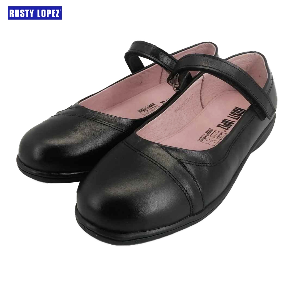 Rusty Lopez Ladies Black Leather Shoes (REPEAT O -Moriseth) | Shopee ...