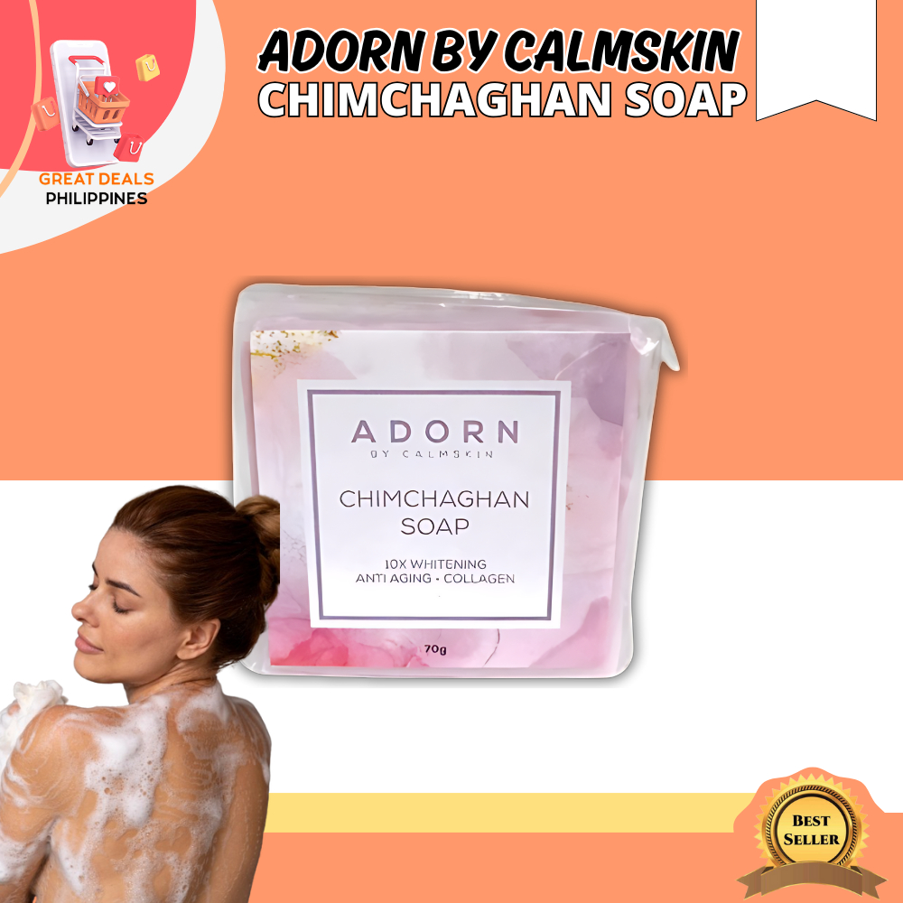 ADORN Chimchaghan Soap 10x Whitening by Calmskin | Shopee Philippines