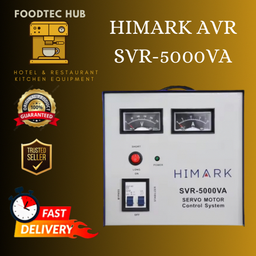 Himark AVR Automatic Voltage Regulator 5000watts SVR-5000VA Servo Type ...