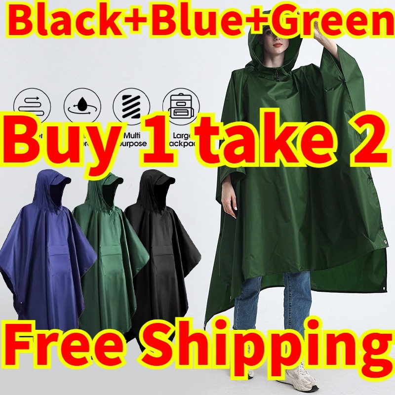 Poncho Raincoat Motorcycle Bicycle Kapote Rain Coat Unisex Free Size ...