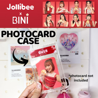 BINI Jollibee Bini Photocard Case Photocard Frame JolliBini Mikha Maloi ...
