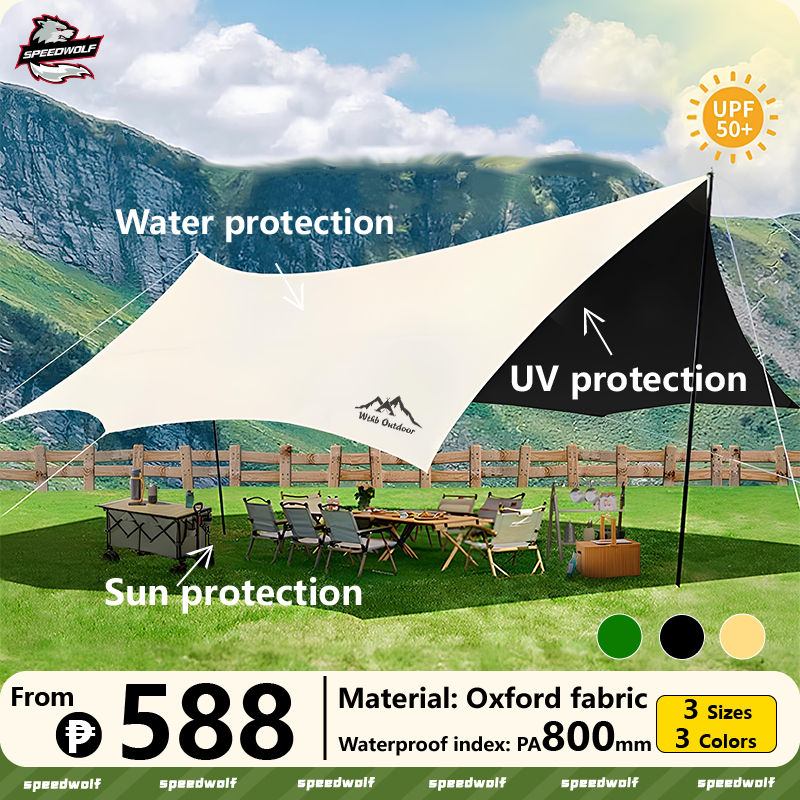 Flysheet Waterproof Groundsheet Camping Tarp Ultralight Weight Shelter ...