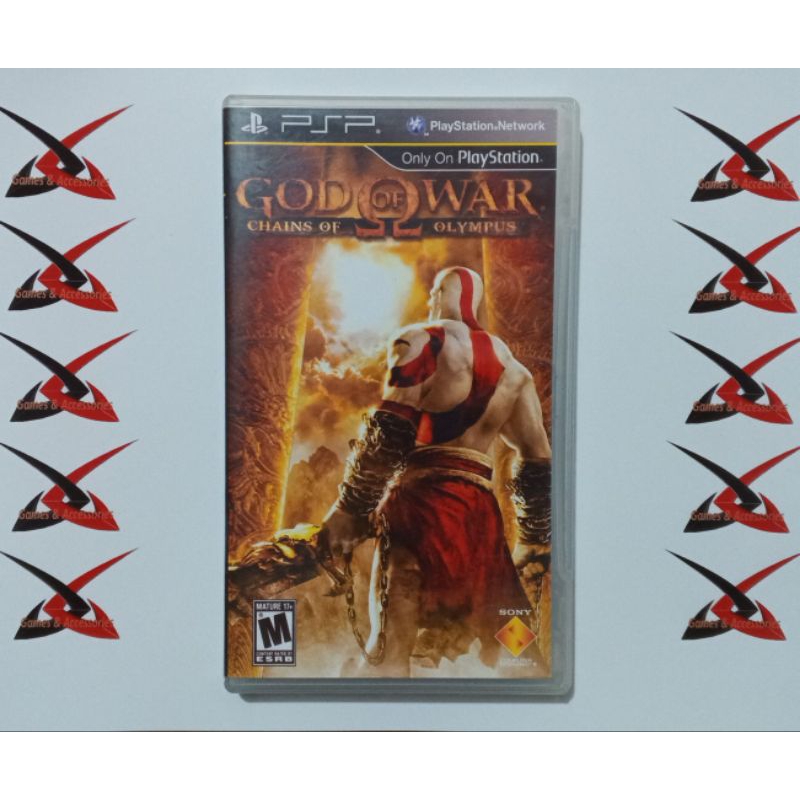 PSP PlayStation Portable UMD Game God of War Chain of Olympus GoW Chain ...