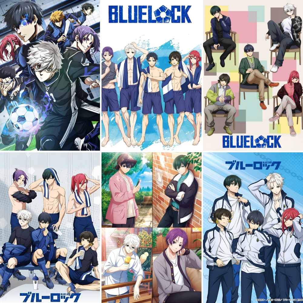 Blue Lock Anime Manga Characters A4 Size Poster | Shopee Philippines