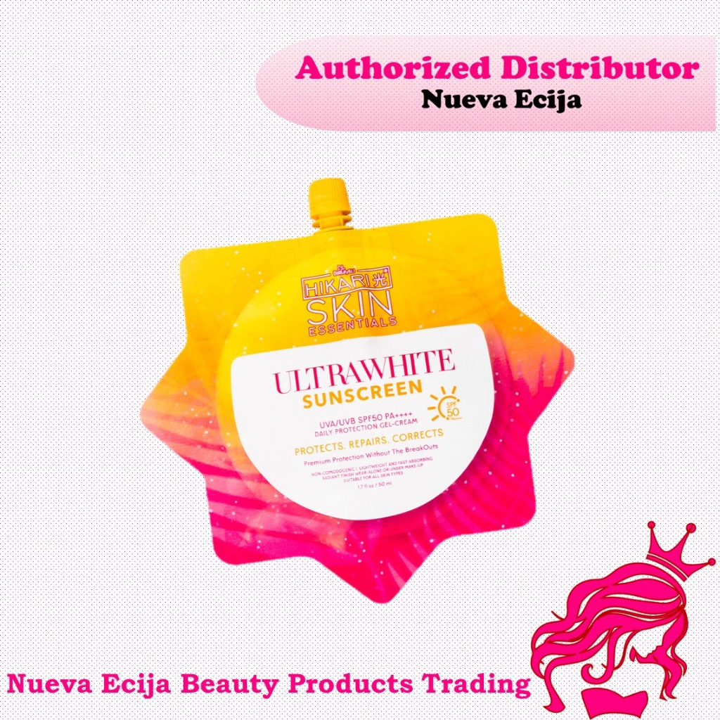 Hikari Ultra White Sunscreen UVA/UVB SPF50 PA++++ light weight formula ...