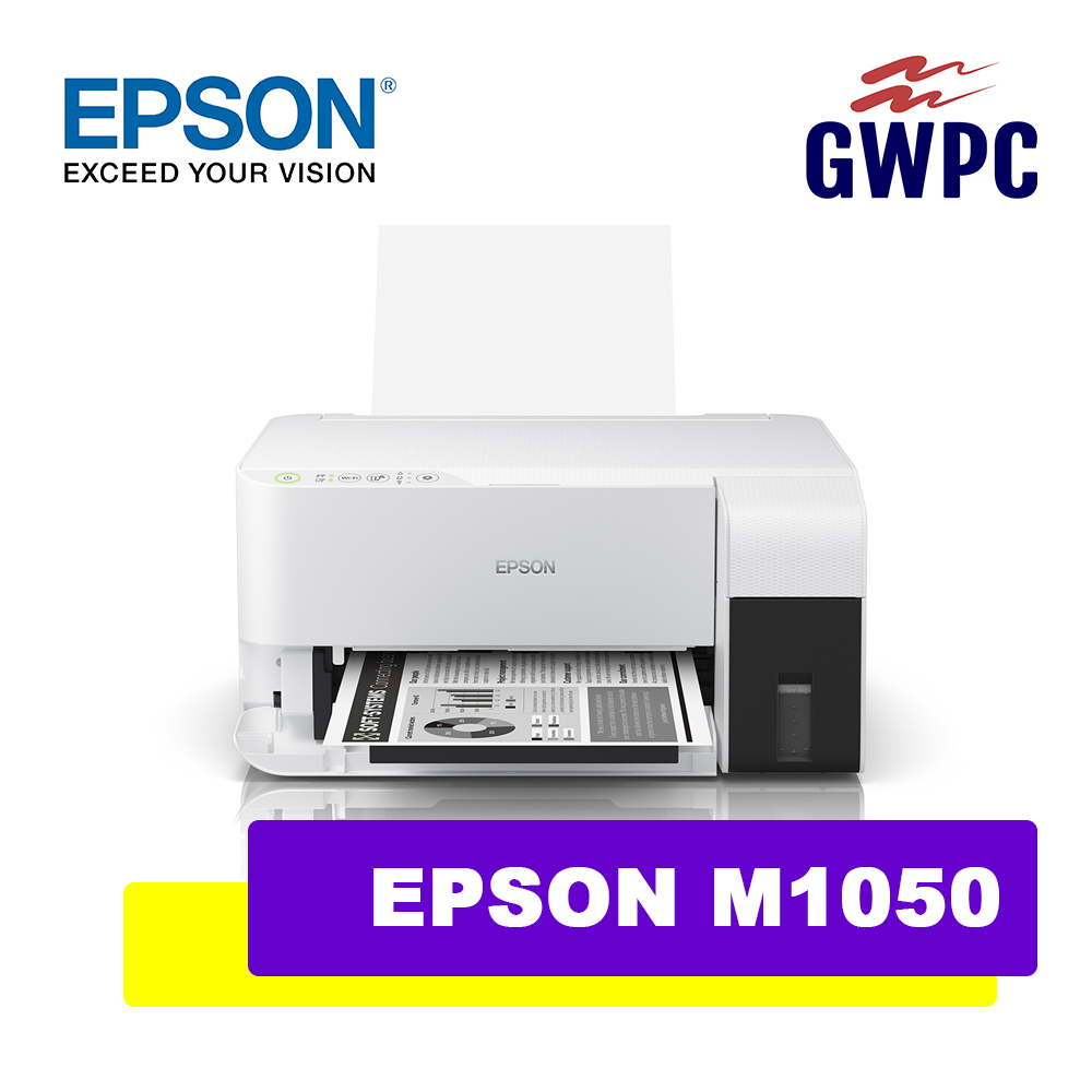 Epson EcoTank M1050 Monochrome Ink Tank Printer | Shopee Philippines