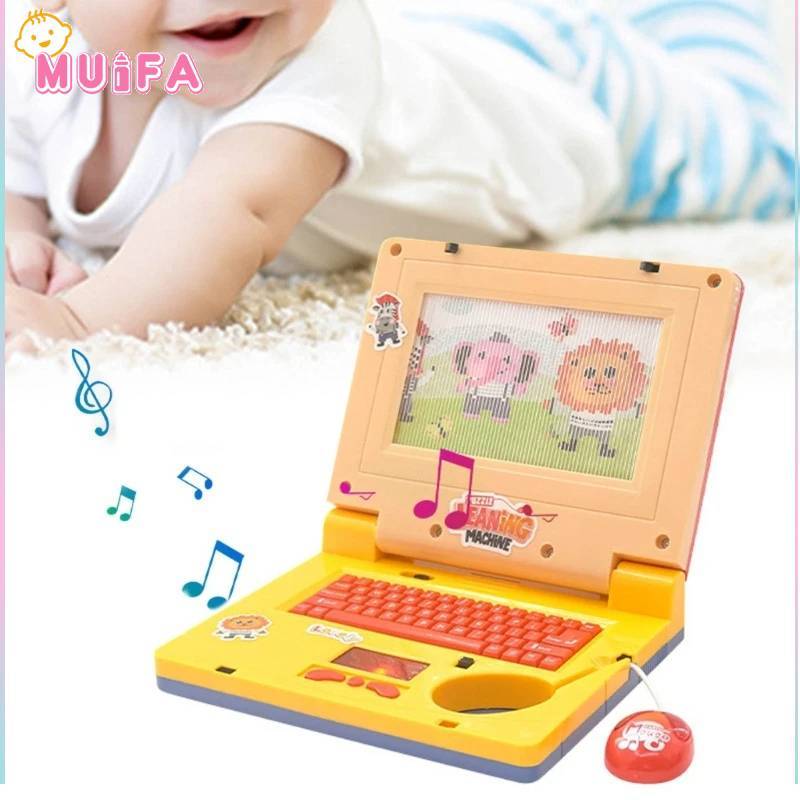 Kids Learning Laptop Educational LED Music Electronic Cognitive ...