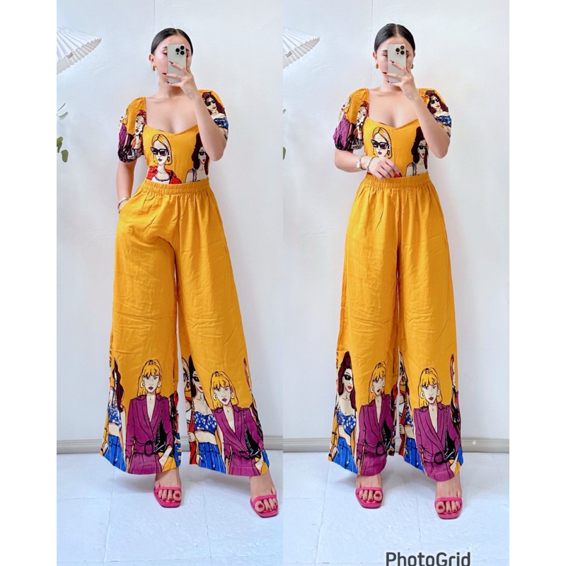 Flor Puff Senepa Terno | Shopee Philippines