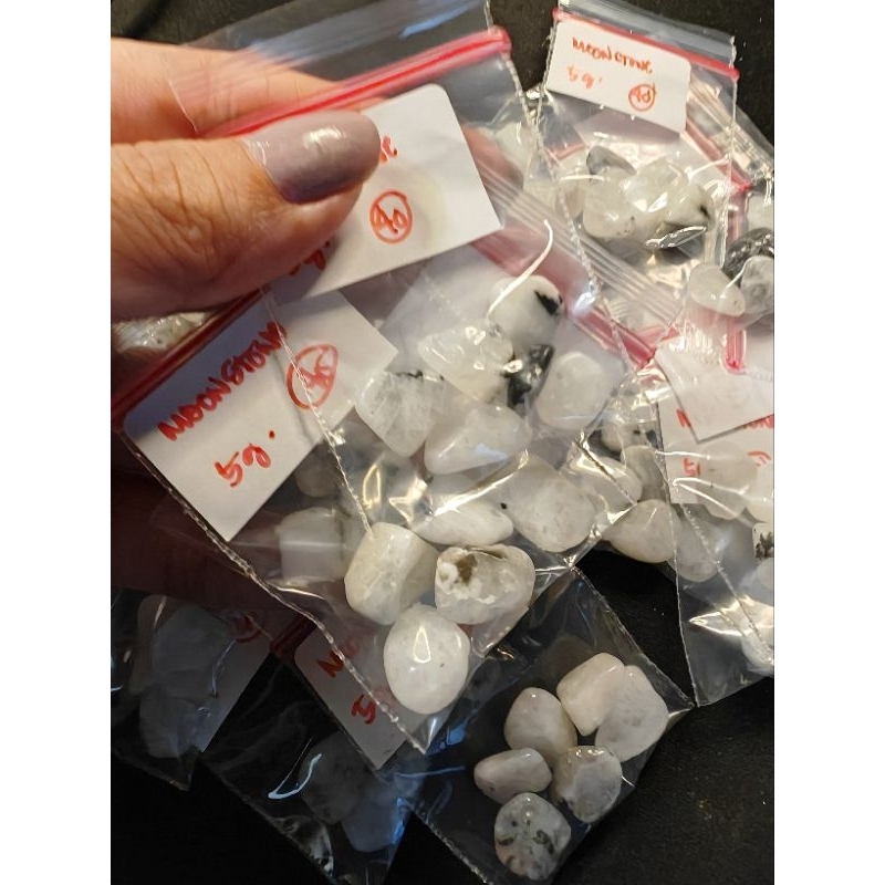 CHEFFY Moonstone Chips Gemstone Crystals | Shopee Philippines
