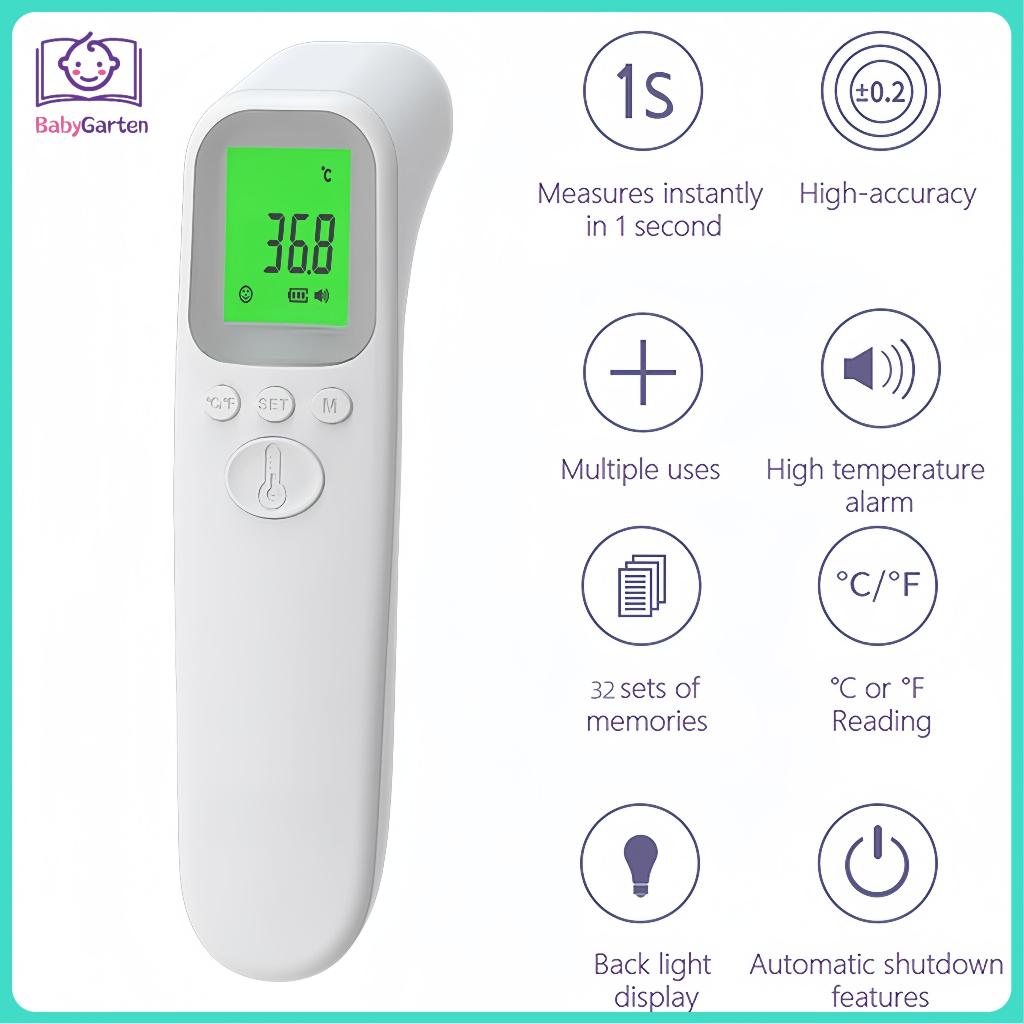 (COD) Infrared Forehead Thermometer Gun Termometer Digital Baby ...
