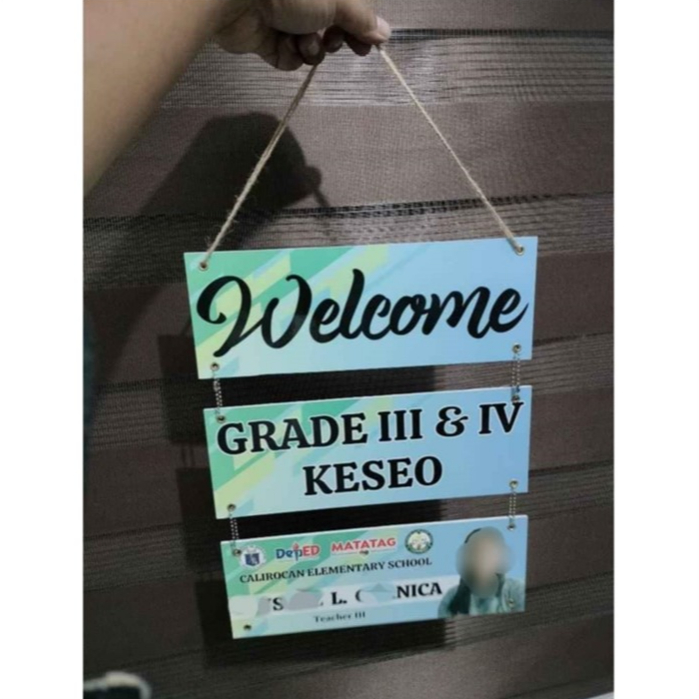 Welcome Signage Wall Hanging in Sintra Board 3 Layer | Shopee Philippines