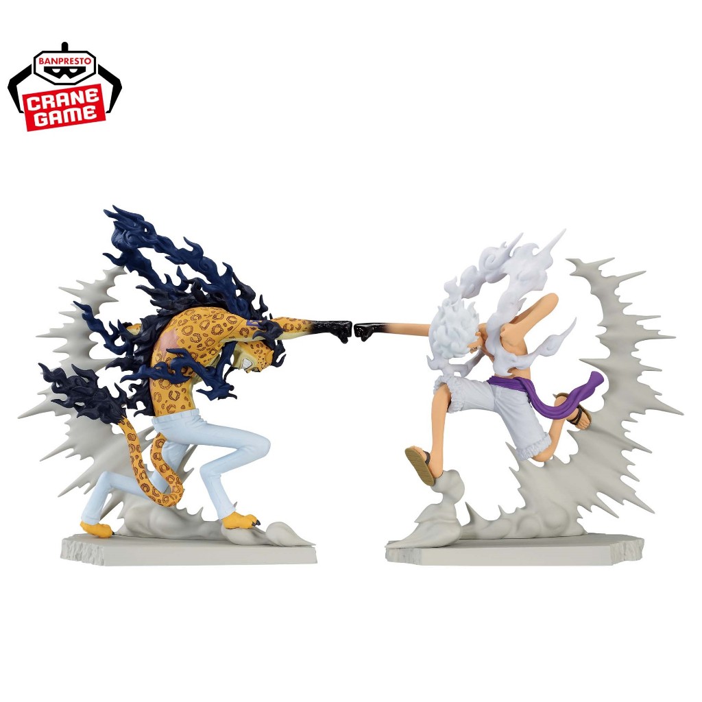 [Set of 2] One Piece MONKEY.D.LUFFY GEAR5 ROB LUCCI Leopard Awakened ...