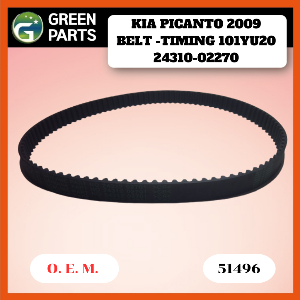 BELT- TIMING (TIMING) FOR KIA PICANTO (101YU20) MODEL 2009 (O.E.M ...