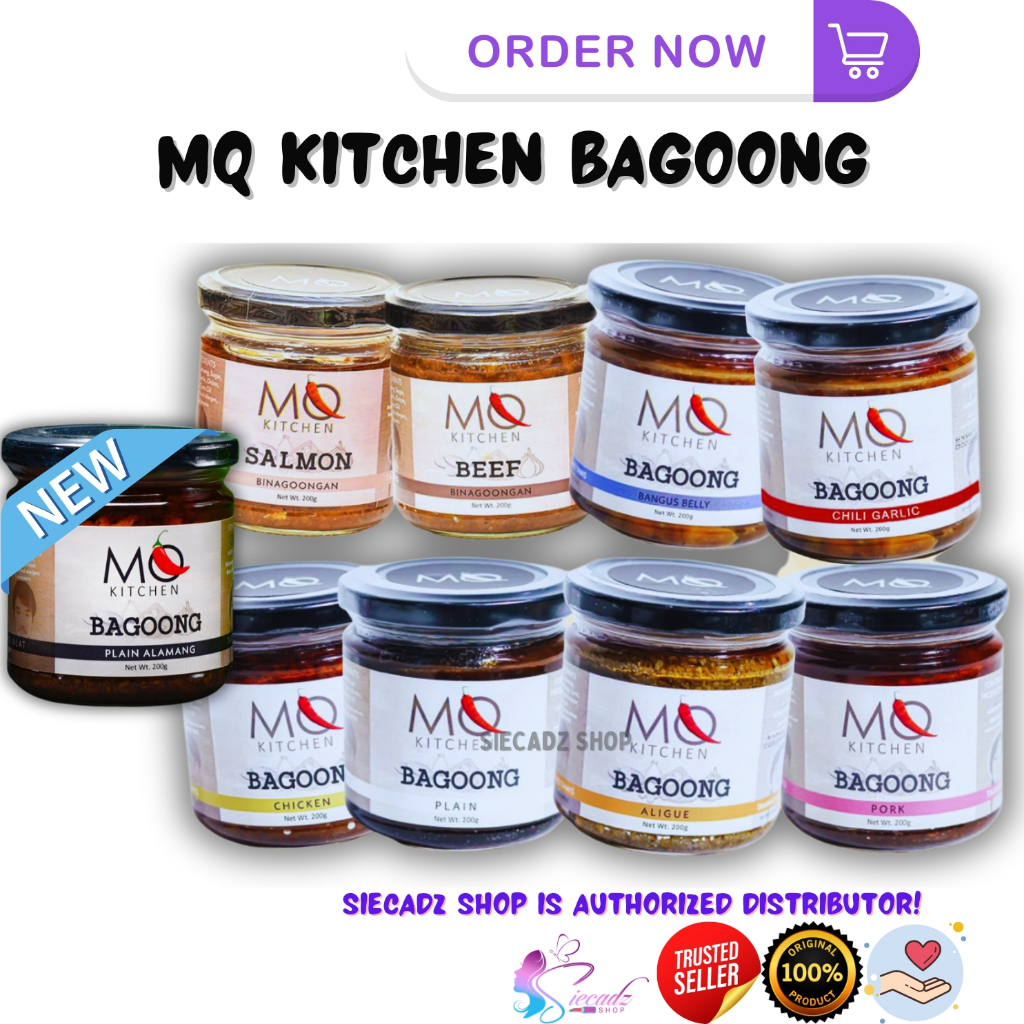 MQ KITCHEN Bagoong Available All Variants Sili Queen | Shopee Philippines