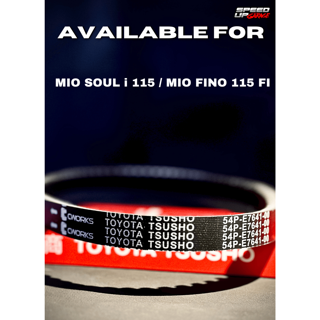 54P-E7641-00 CWORKS TOYOTA TSUSHO CVT BELT FOR MOTORCYCLE | Shopee ...
