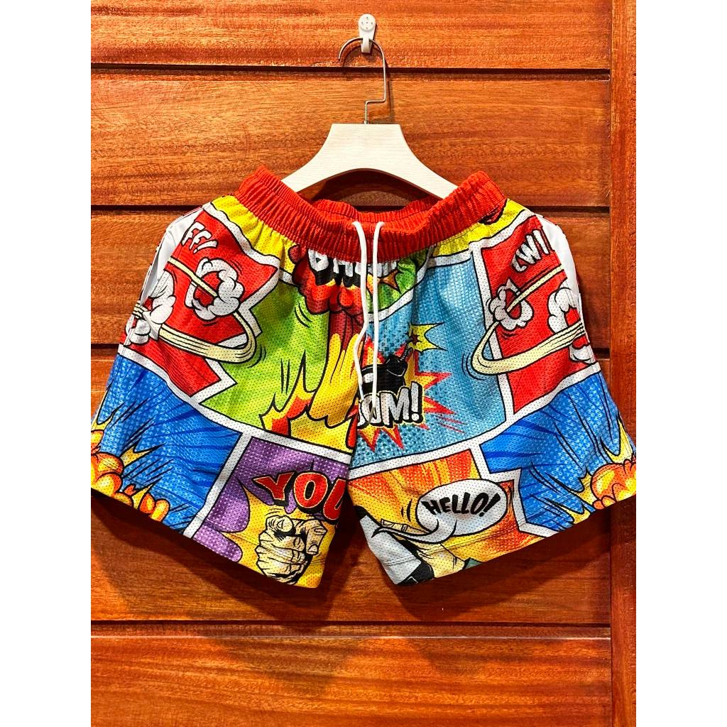 UNISEX AIRCOOL MESH SHORT w/ 2 SIDE POCKETS FULL SUBLIMATION HIGH ...