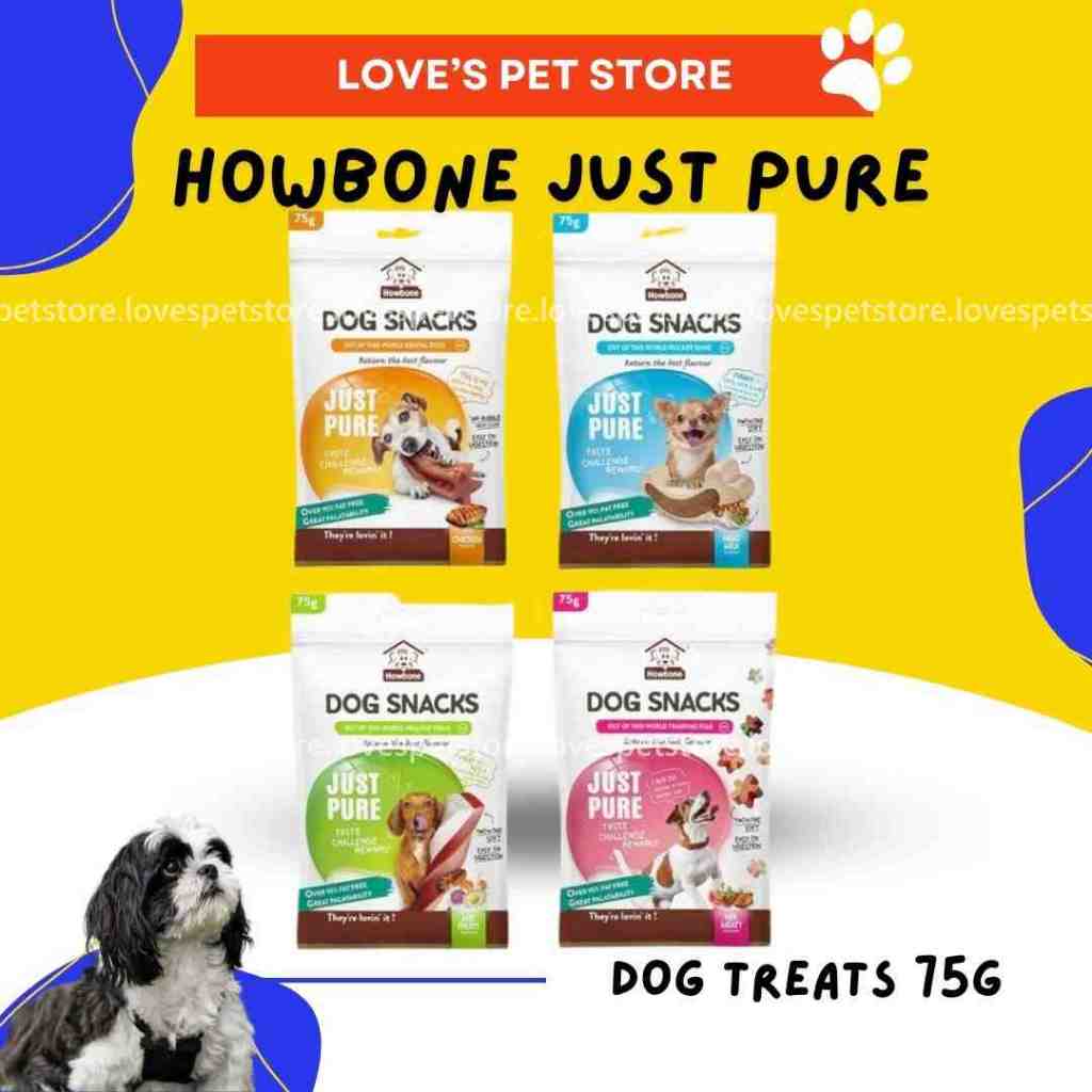Howbone Just Pure Dog Treat Snack 75g | Shopee Philippines