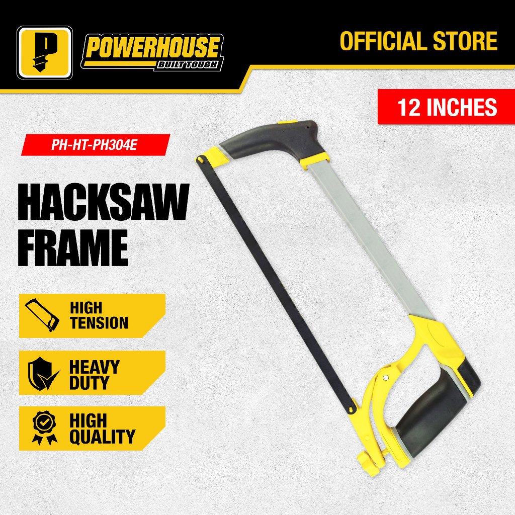 POWERHOUSE Hacksaw Frame High Tension HD 12" PH304E PHHT | Shopee ...