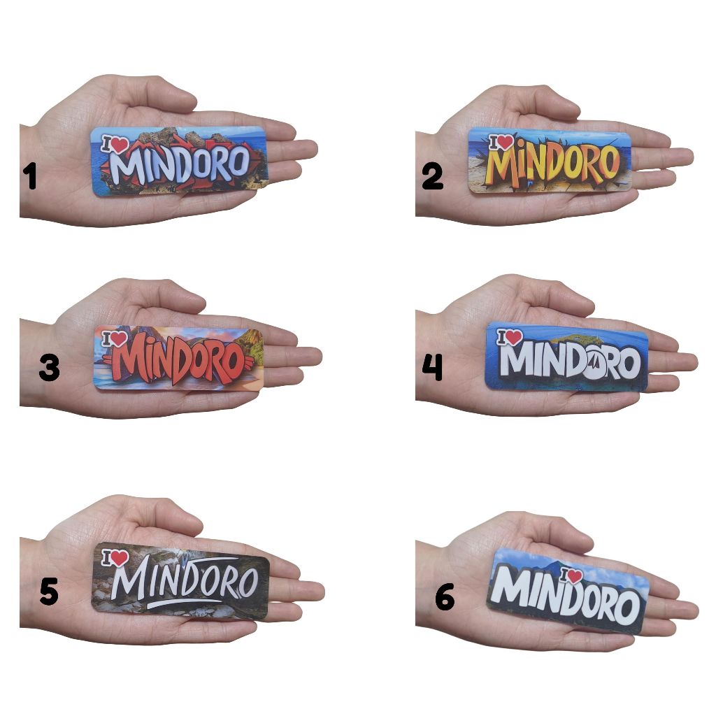 MINDORO RECTANGLE DESIGN RUBBER REF MAGNET | Shopee Philippines