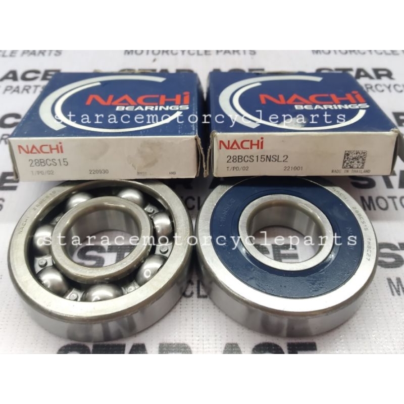 HONDA TMX155 SEGUNIAL/CRANKSHAFT BEARING 28BCS15NSL2/28BCS15 NACHI ...