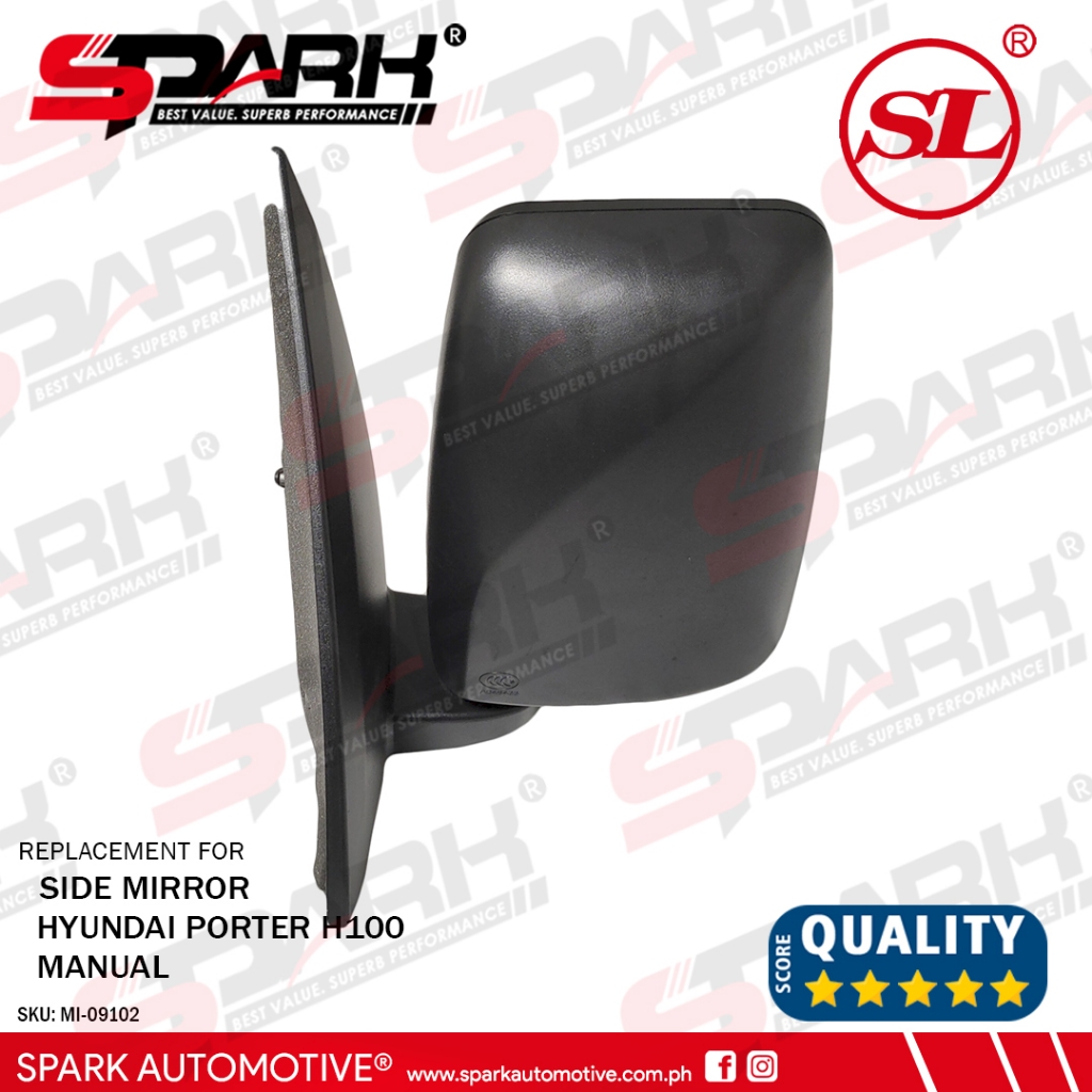 Side Mirror for Hyundai Porter Hyundai H100 H-100 2010 Manual Black ...
