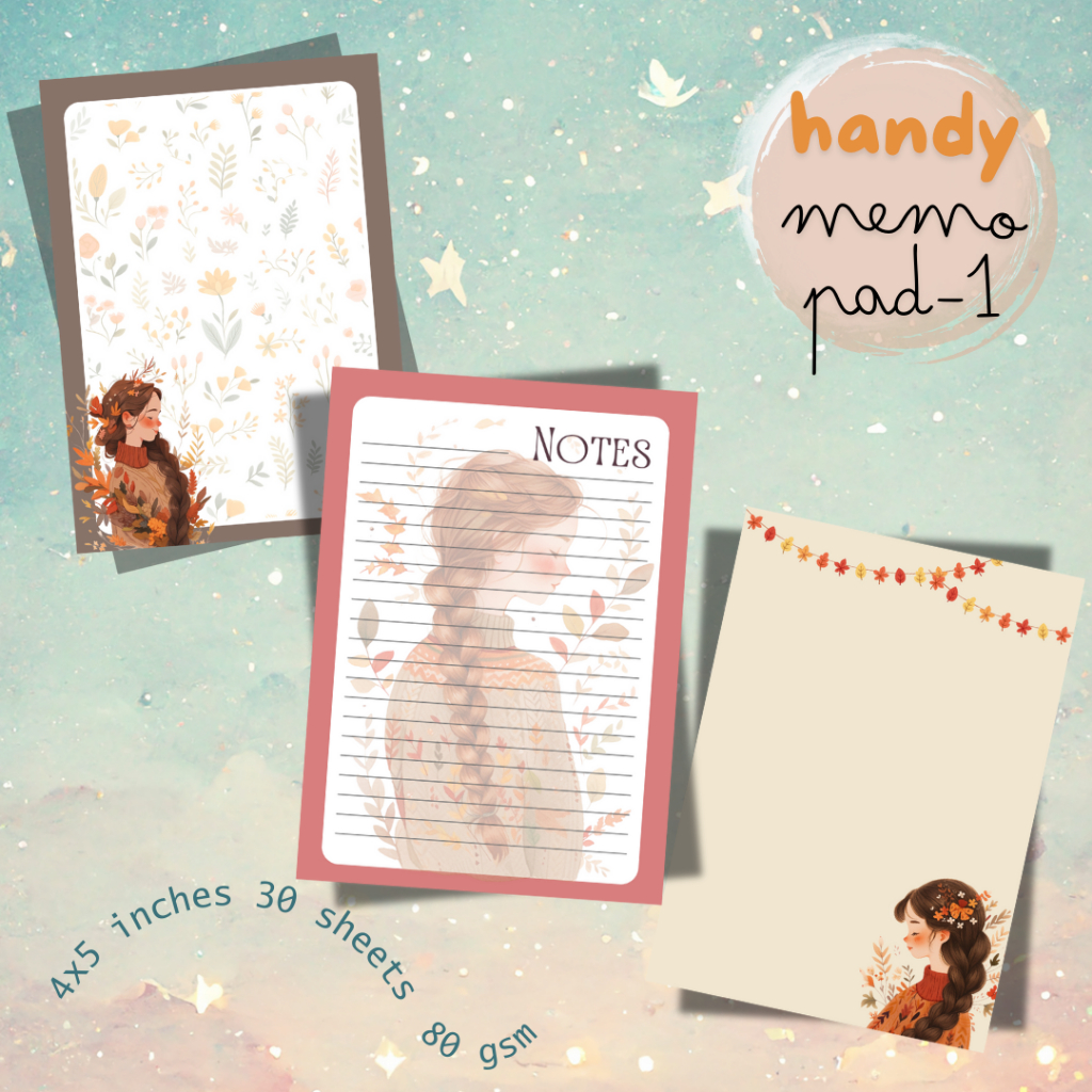 CUSTOMIZED MEMO PAD HANDY NOTE PAD, AESTHETIC, TO DO LIST, EVERYDAY ...