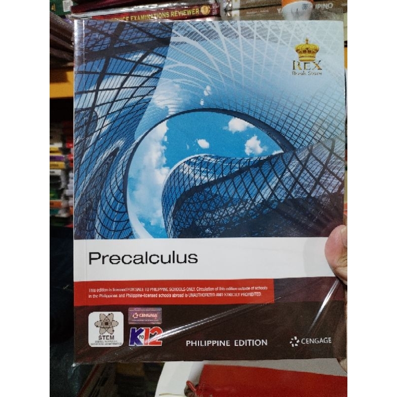 PRECALCULUS Philippine Edition Kto12 | Shopee Philippines