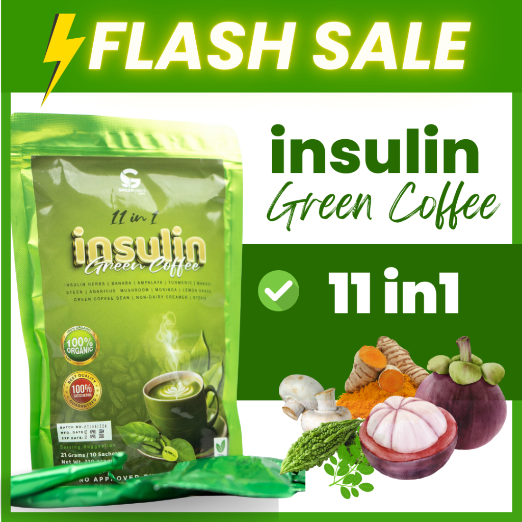 Insulin Green coffee 11 in 1 for Diabetes and High Blood by Green Vibes ...
