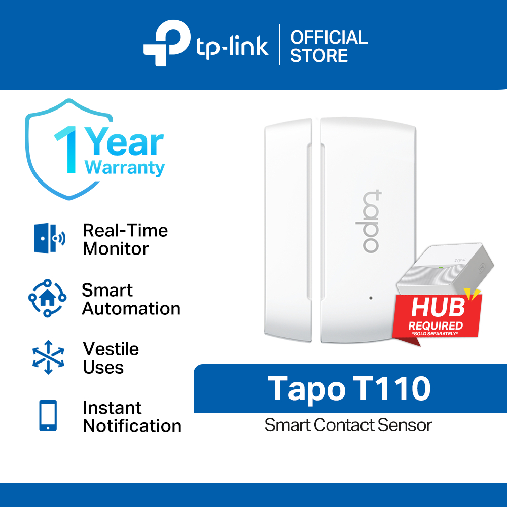 TP-Link | Tapo T110 | Smart Contact Sensor | Motion Sensor Alarm | Door ...