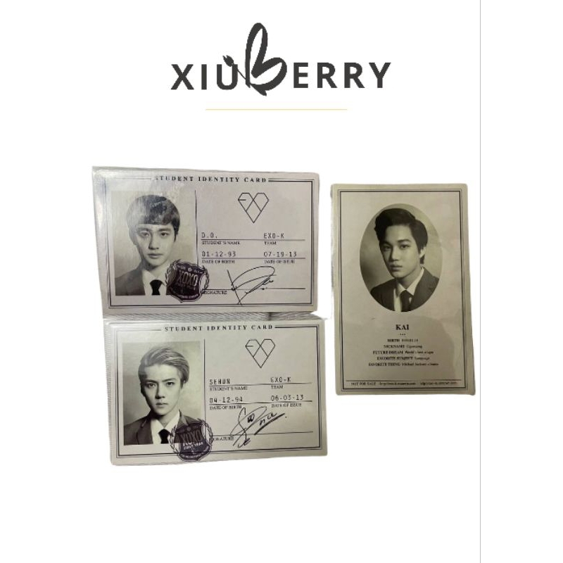 READ DESCRIP: EXO XOXO RARE PHOTOCARD MINT CONDITION | Shopee Philippines