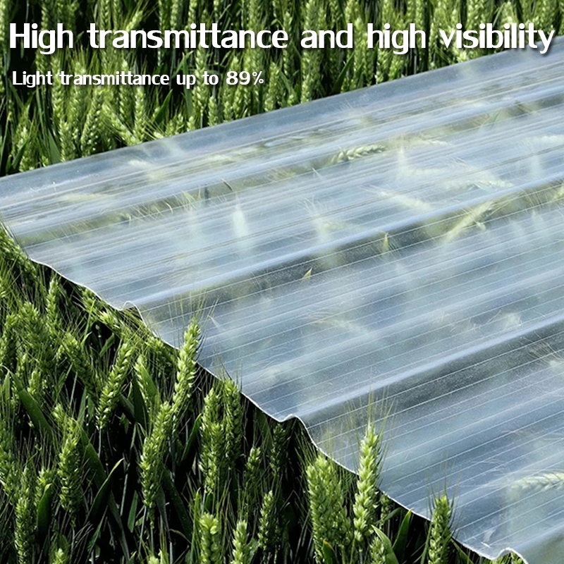 FRP Fiberglass Longspan RIB TYPE FRP daylighting board, sunshade, rain ...