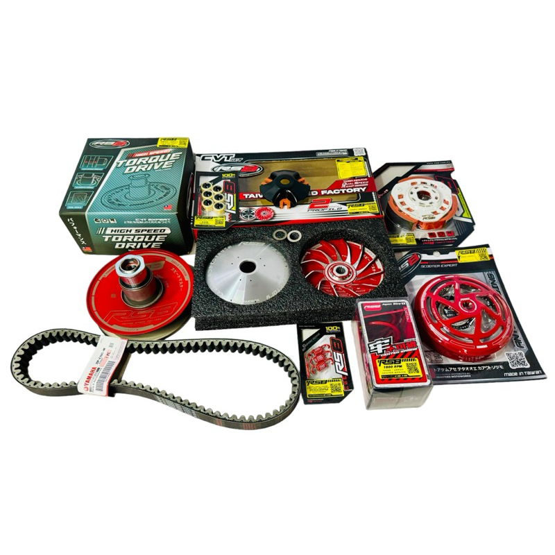 RS8 TARAGSIT FULL CVT SET WITH TORQUE DRIVE ASSY NMAX155V1/V2/V2.1 ...