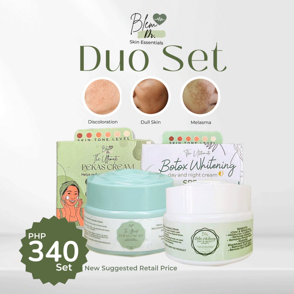 BLEM DR DUO CREAM COMBO FOR MELASMA AND PEKAS (COD) | Shopee Philippines